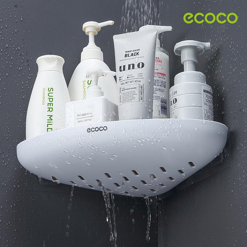 Ecoco Bathroom Corner Shower Shelf – Essential Home Decor